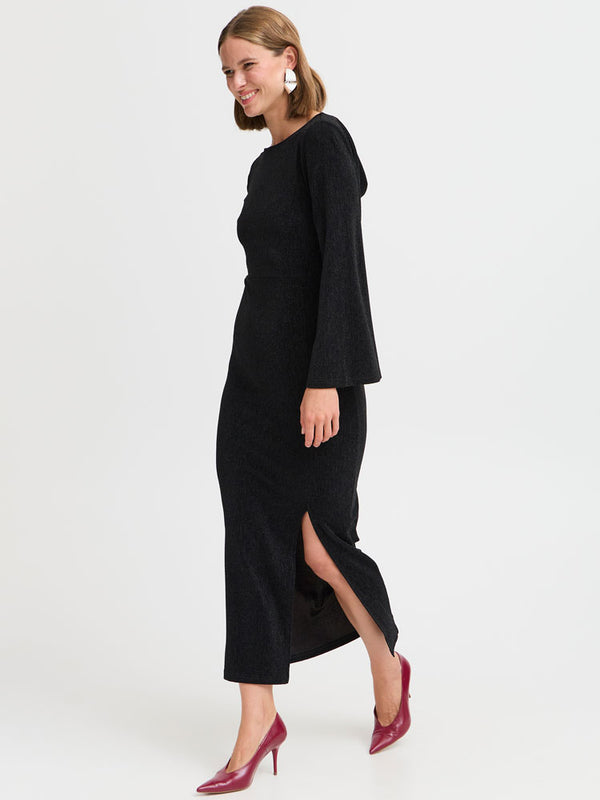 B Young ByShiloh Back Dress Black Mix - Renee’s