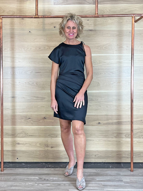 2NDDAY 2ND Calee Satin Daze Dress Black - Renee’s