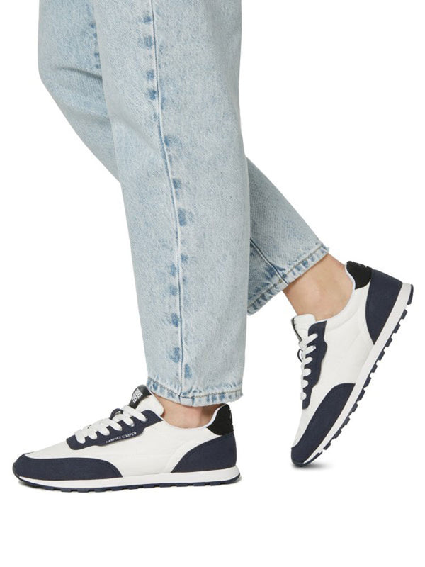 Candice Cooper Plume Trainers Blue & White - Renee’s
