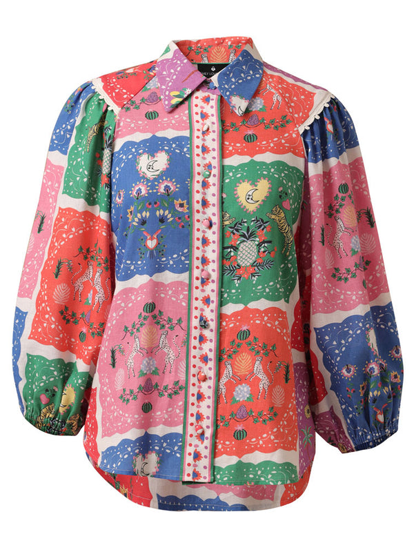 Emily Lovelock Edie Top Multi - Renee’s