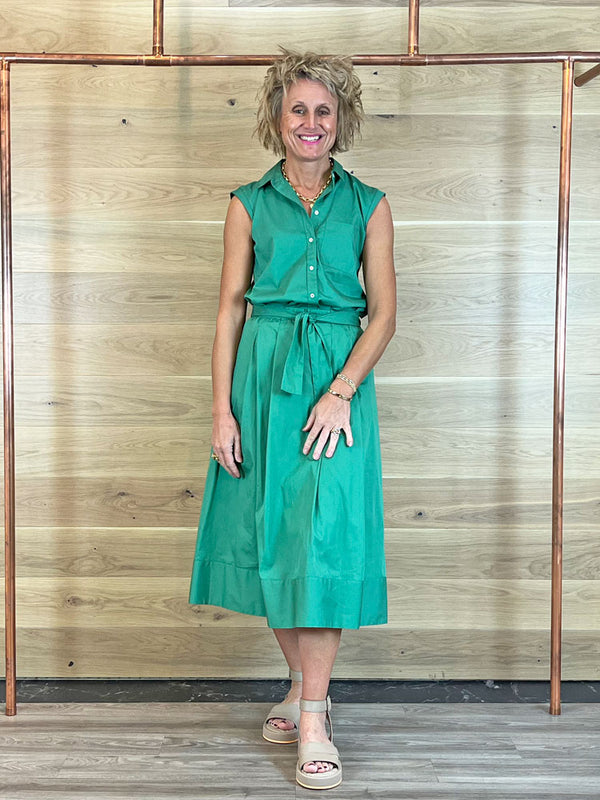 Emme Marella Danubio Shirt Green - Renee’s