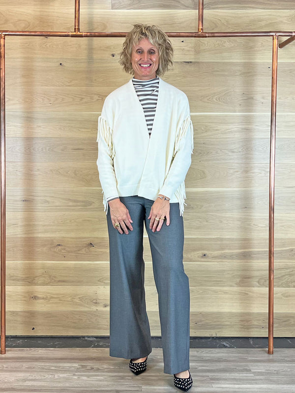 Riani Wide Fit Trousers Moon Rock - Renee’s