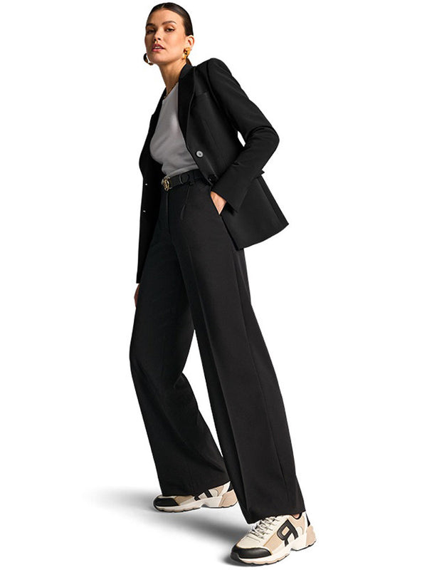 Riani Wide Fit Trousers Black - Renee’s