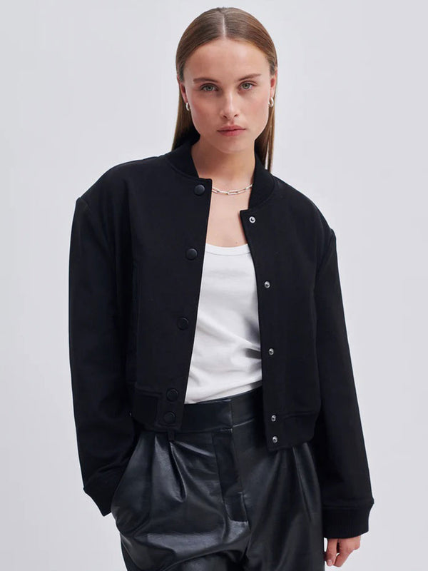 Second Female Lui Bomber Jacket Black - Renee’s