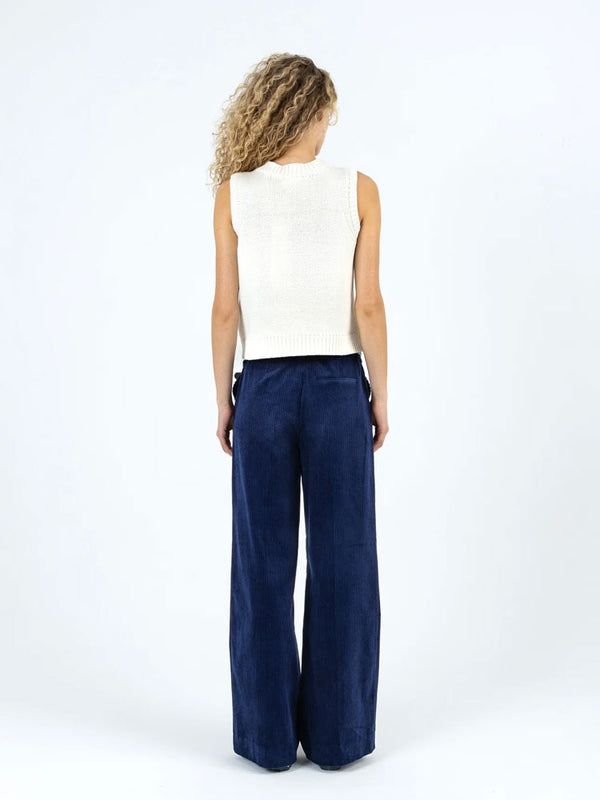 Coster Copenhagen Knitted Slipover Cream - Renee’s