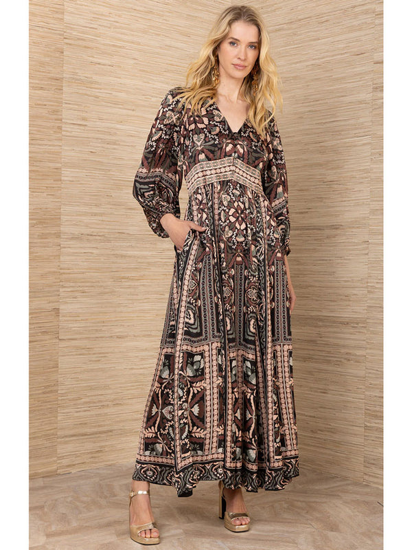 Hale Bob Amaris Dress Black - Renee’s