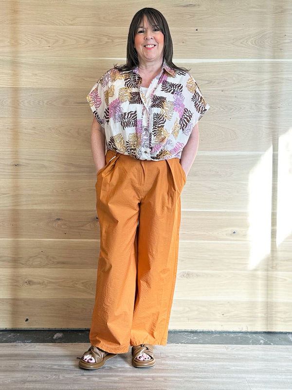 iBlues Bernini Trousers Ochre - Renee’s