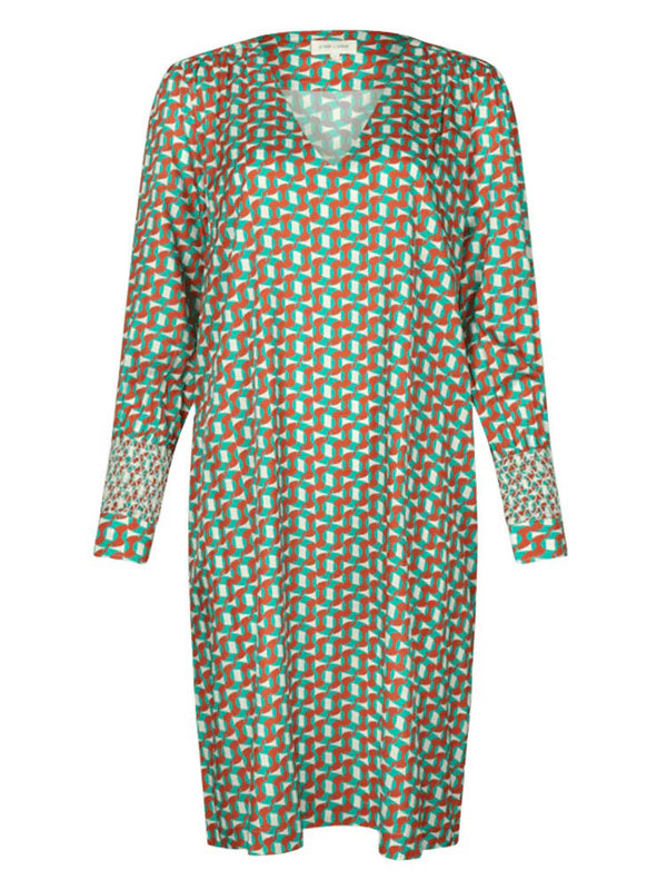 Joyce & Girls Bettina Dress Turquoise - Renee’s