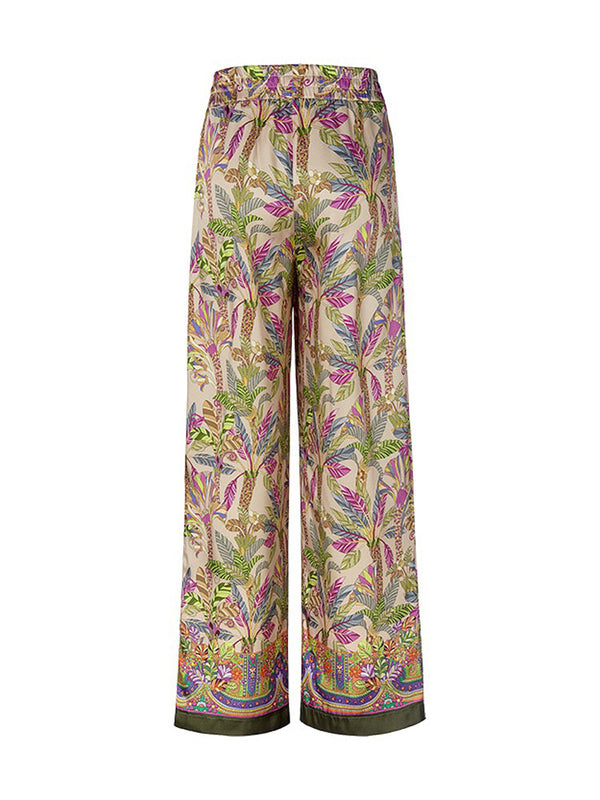 Riani Wide Leg Trousers Multi - Renee’s